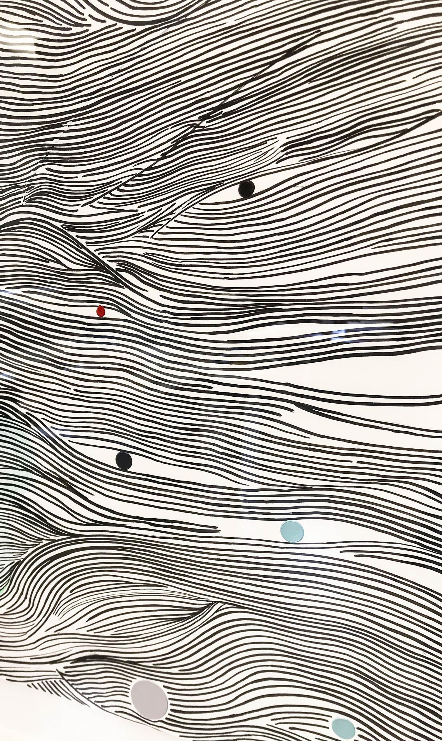 Bryce Speed - Side Eye//Abstract Line Painting For Sale at 1stDibs ...