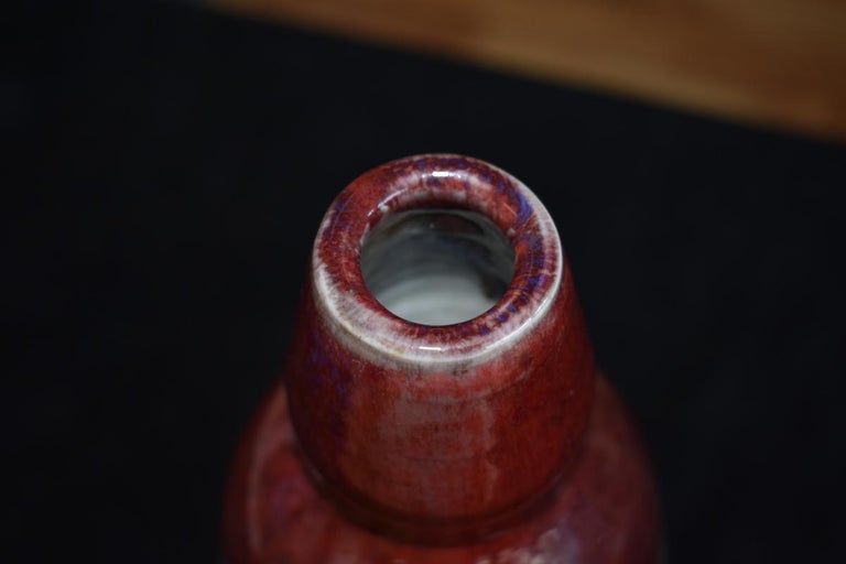 Harding Black - "Huge Oxblood Vase" Beautiful from Texas Master Glazer ...