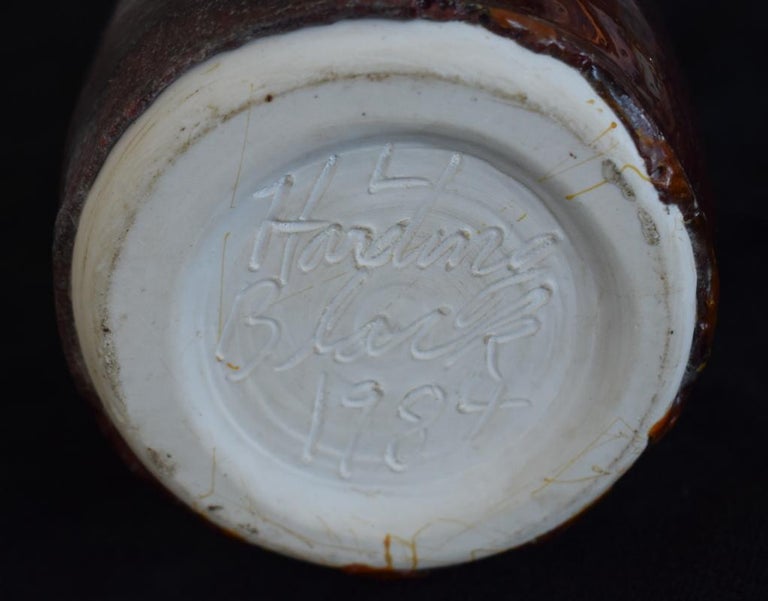 Harding Black - "Huge Oxblood Vase" Beautiful from Texas Master Glazer ...