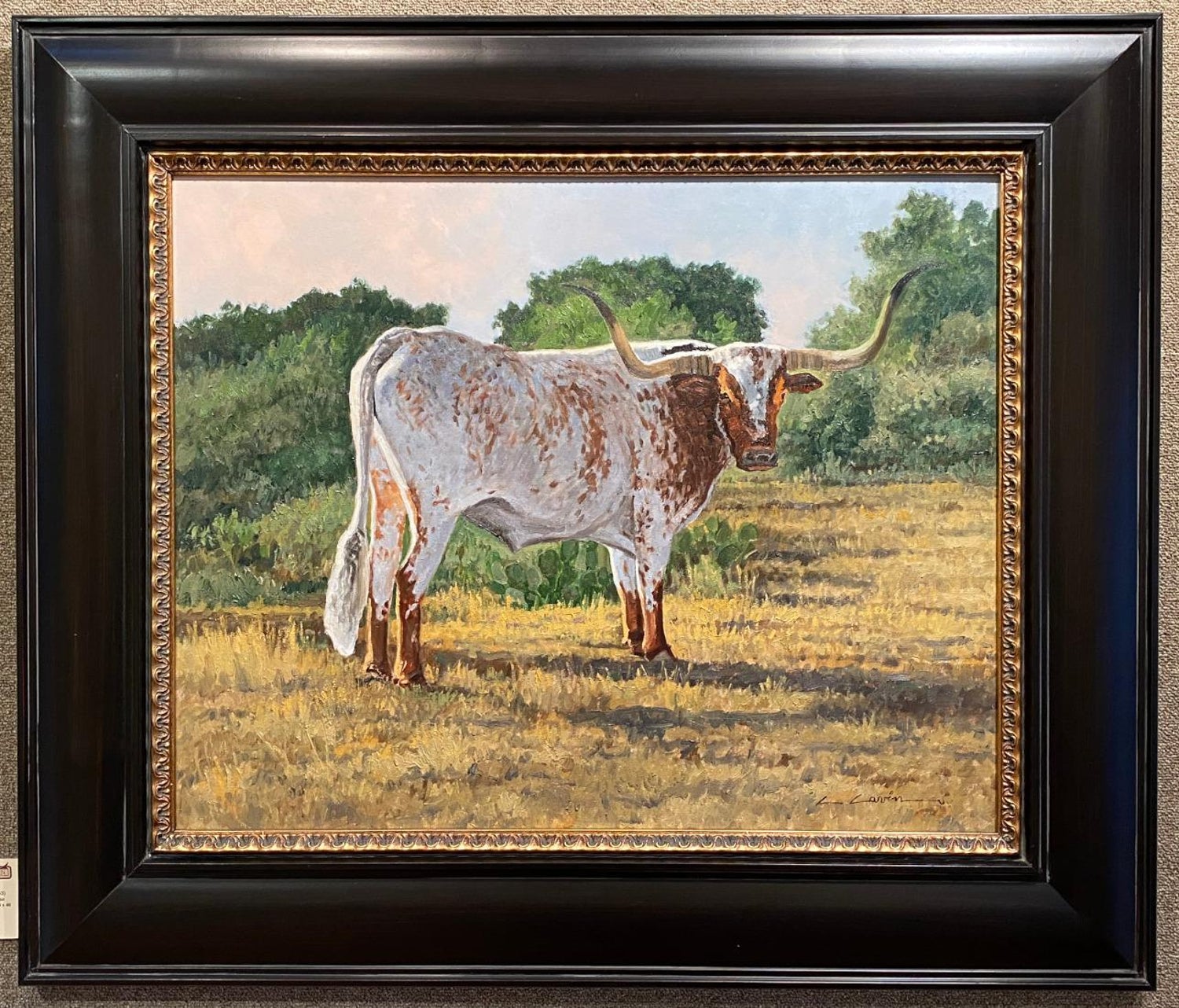 Longhorn Painting