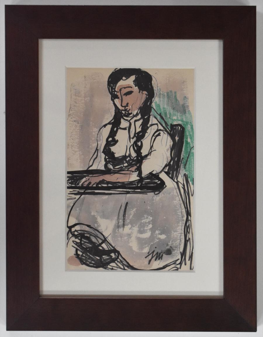 Josephine Mahaffey - "MAN" WATERCOLOR TEXAS ARTIST JOSEPHINE MAHAFFEY ...
