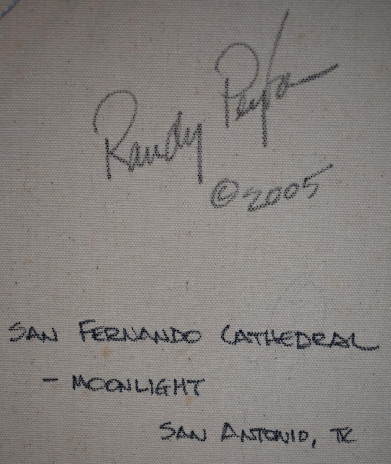 Randy Peyton - "San Fernando Cathedral Moonlight" San Antonio Texas ...