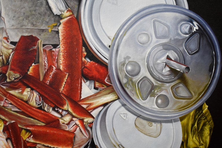 Samuel Wilson - "Feast" Still Life Oil Painting For Sale at 1stDibs