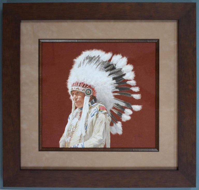 Steve Forbis - "TRIBAL ELDER" NATIVE AMERICAN INDIAN CHIEF at 1stDibs