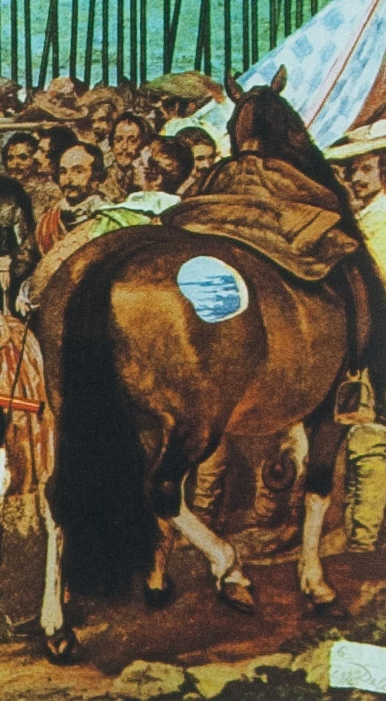 Salvador Dalí­ - Velasquez Le Reddition De Breda by Salvador Dali 1974 ...
