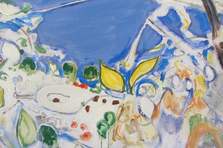 Neil Brooks - Neil Brooks "Dog Beach" Landscape Painting For Sale at ...