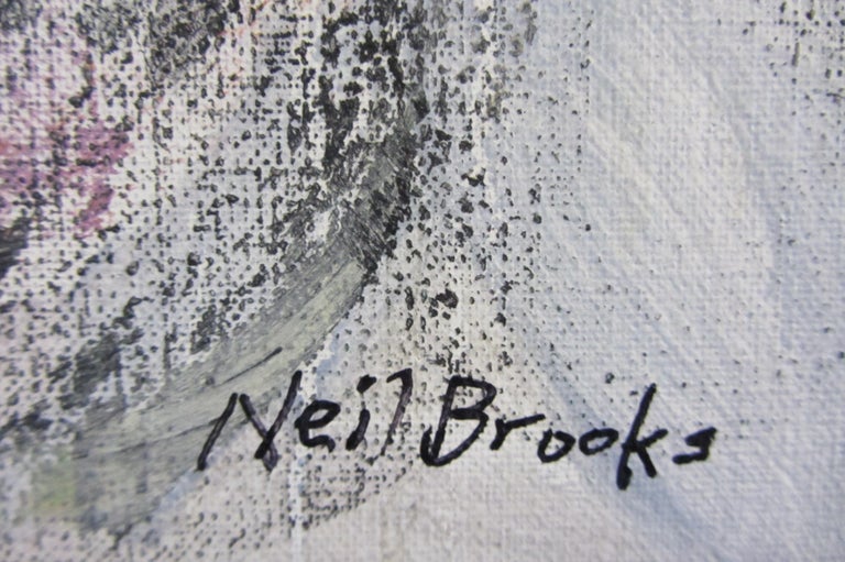 Neil Brooks - Neil Brooks "Dog Beach" Landscape Painting For Sale at ...