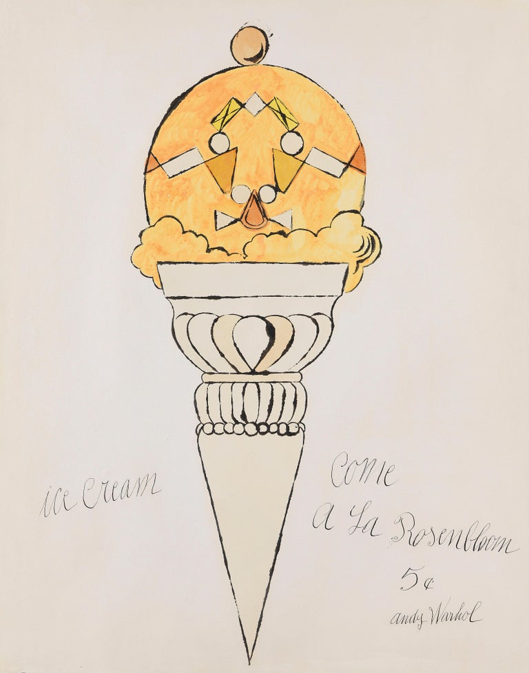 Andy Warhol Pop Art Ice Cream
