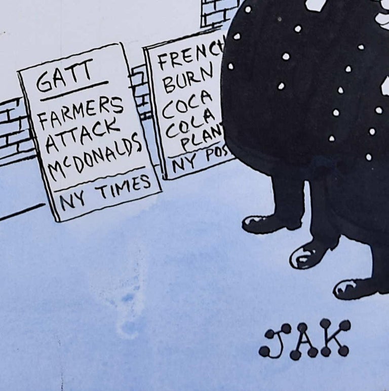 'JAK' Raymond Allen Jackson - JAK cartoon I think we should let the ...