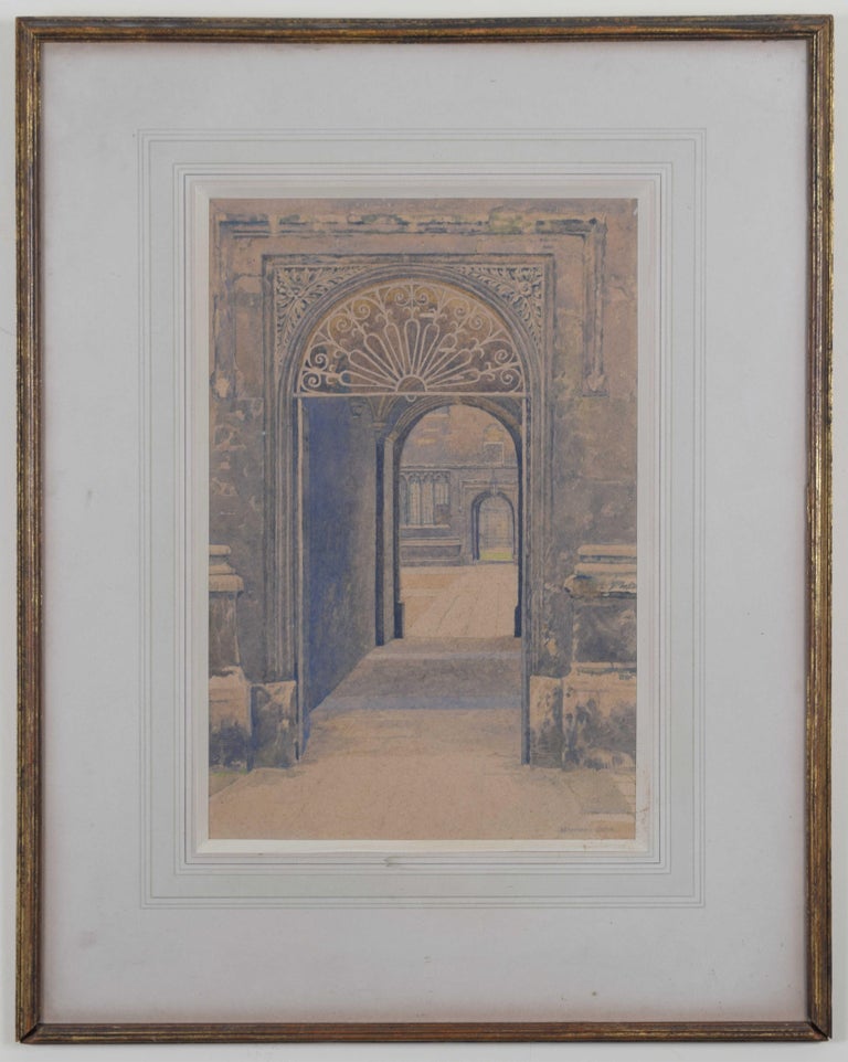 Bernard Cecil Gotch - Old Schools Quad, Bodleian Library, Oxford ...