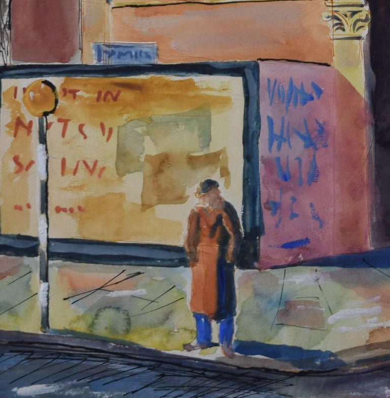 Colin Moss - The Cedars, Kensington watercolour by Colin Moss Modern ...