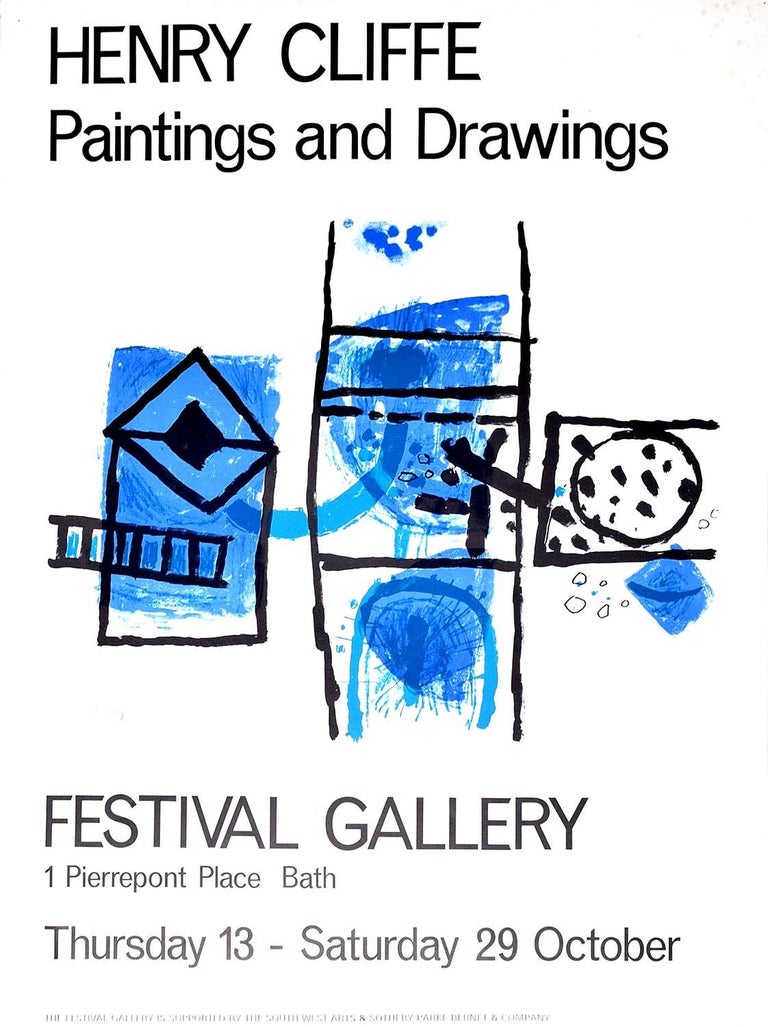 Henry Cliffe - Henry Cliffe 1919-1983 Festival Gallery Bath Abstract ...