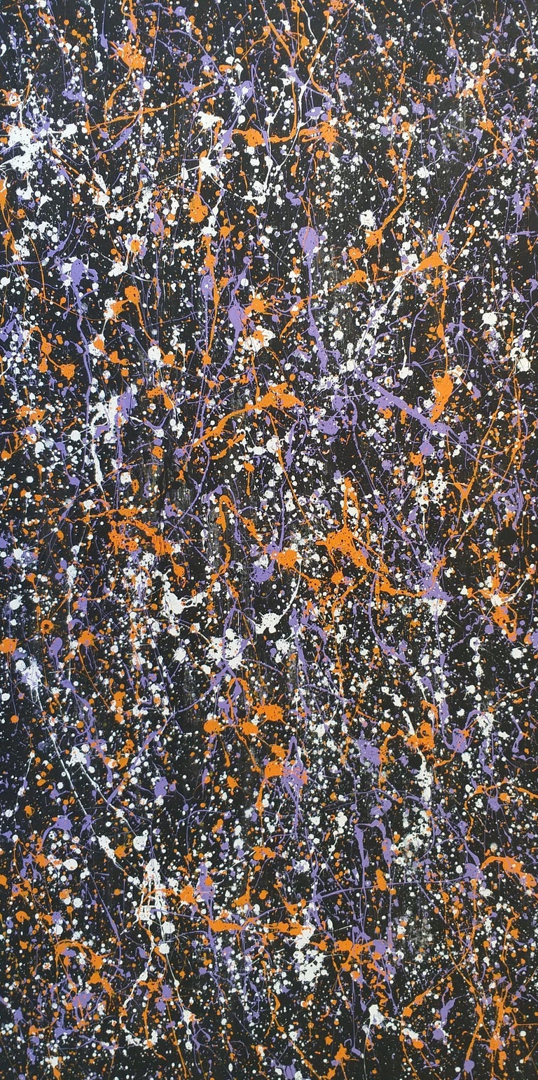 Max Yaskin - Jackson Pollock style acrylic on canvas by M.Y., Painting ...