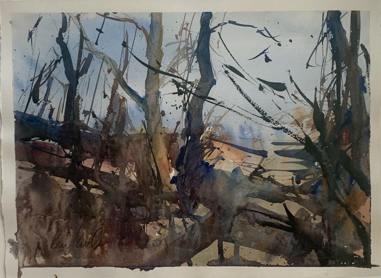 Ken Karlic - Passage, Painting, Watercolor on Paper For Sale at 1stDibs