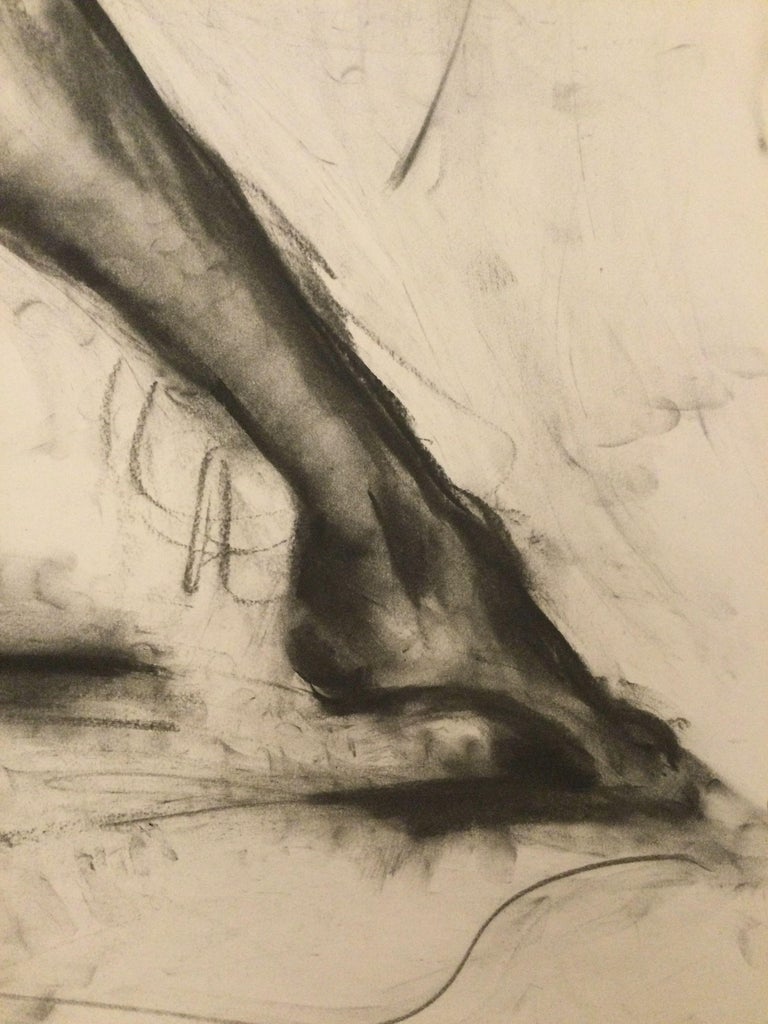 James Shipton - Variant, Drawing, Charcoal on Paper For Sale at 1stDibs