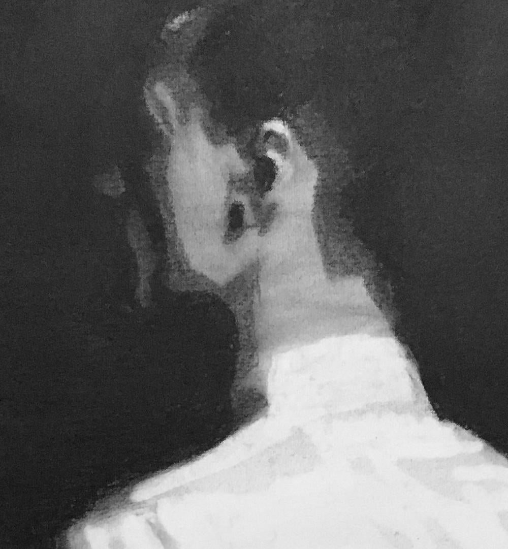 Julien Delagrange - Untitled 1 by J. Delagrange - work on paper, black ...