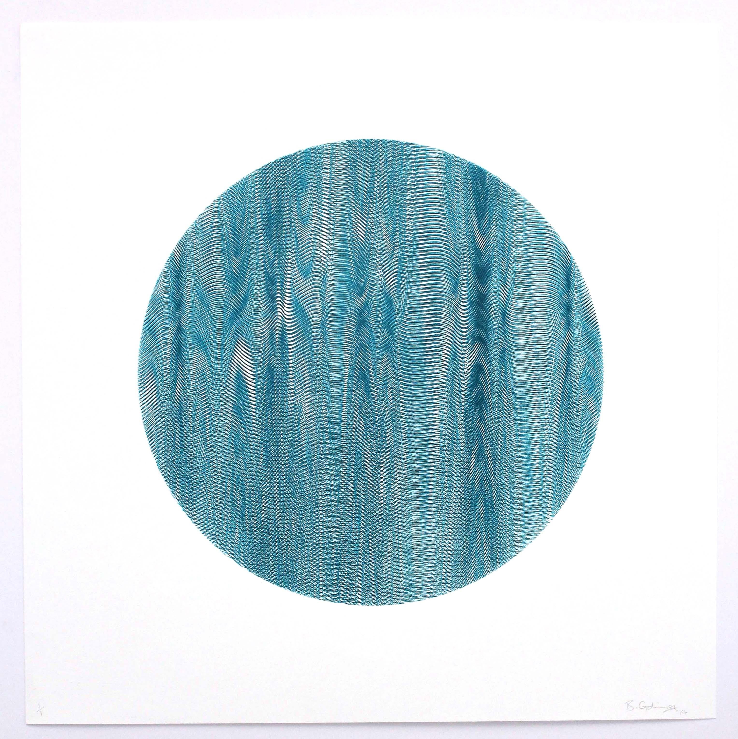 Ben Gooding - Untitled - Minimalist abstract unique artwork on paper ...