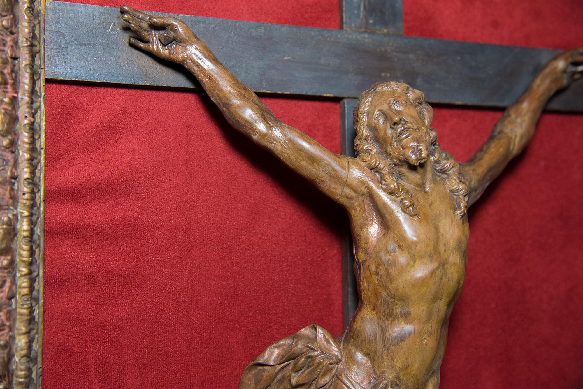 César BAGARD - Large framed Christ, late 17th century, César Bagard and ...