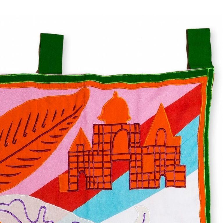 Grayson Perry - Marriage Flag -- Embroidery, Tapestry, Contemporary Art ...