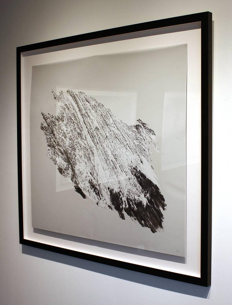 Charley Young - Striation III, graphite and watercolour pencil drawing ...