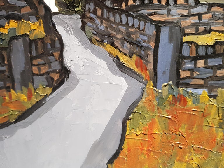 David Barnes - Contemporary Welsh Landscape Painting 'Cottage near ...