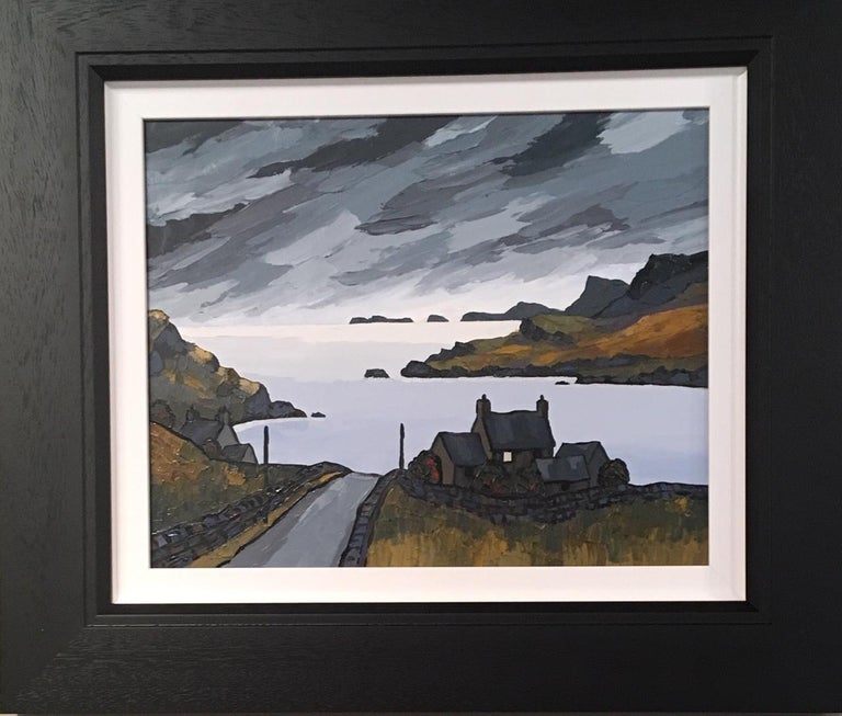 David Barnes - Contemporary Welsh Landscape Painting 'Evening at ...