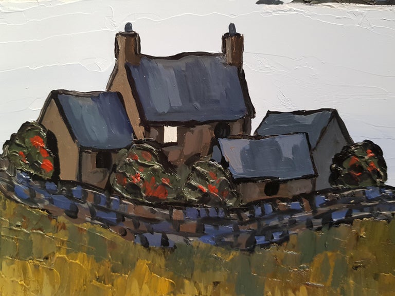 David Barnes - Contemporary Welsh Landscape Painting 'Evening at ...