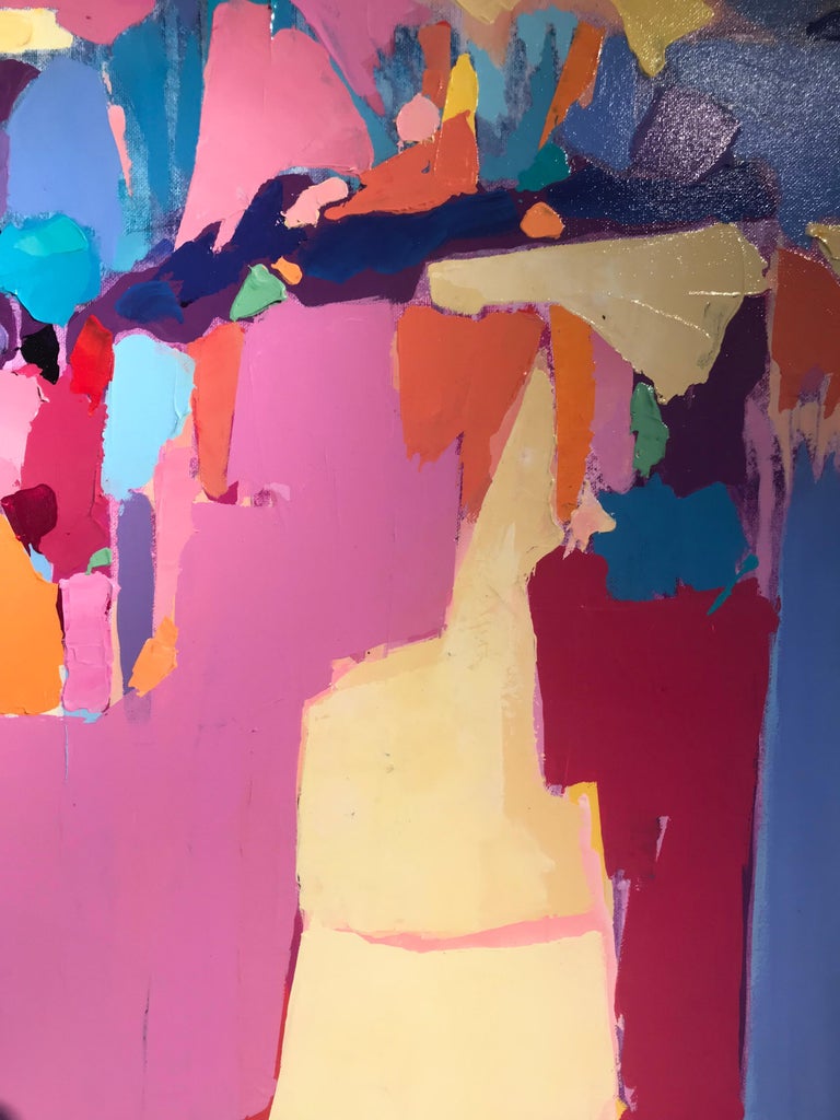 Pepe Corcoles - Contemporary Colourful Abstract Landscape Painting 'The ...