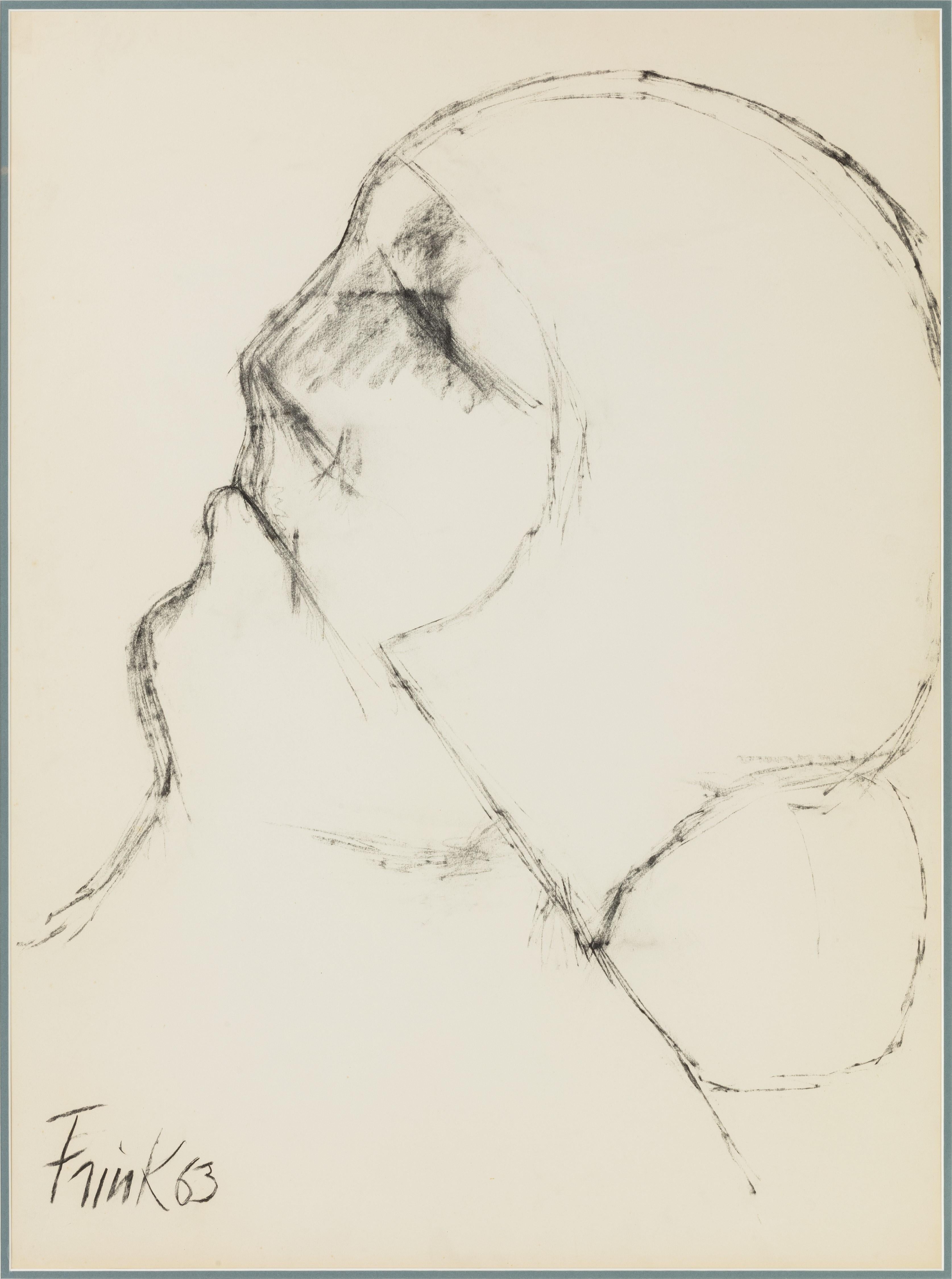 Gio Colucci - Portrait Of Man - Original Charcoal Drawing by Gio ...