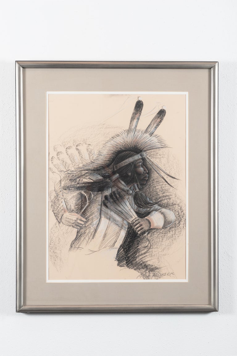 Allan Houser - Native Dancer (Dartmouth Series) For Sale at 1stDibs