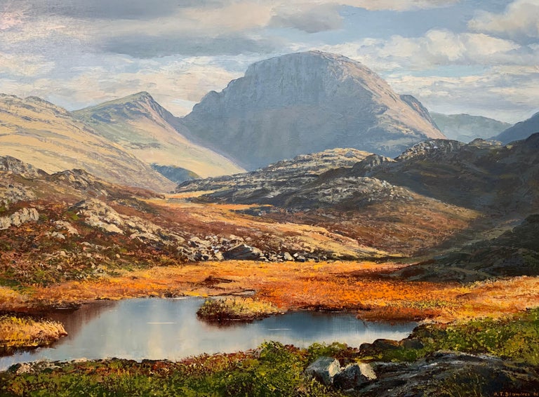 Arthur Terry Blamires - Great Gable in the English Lake District by ...