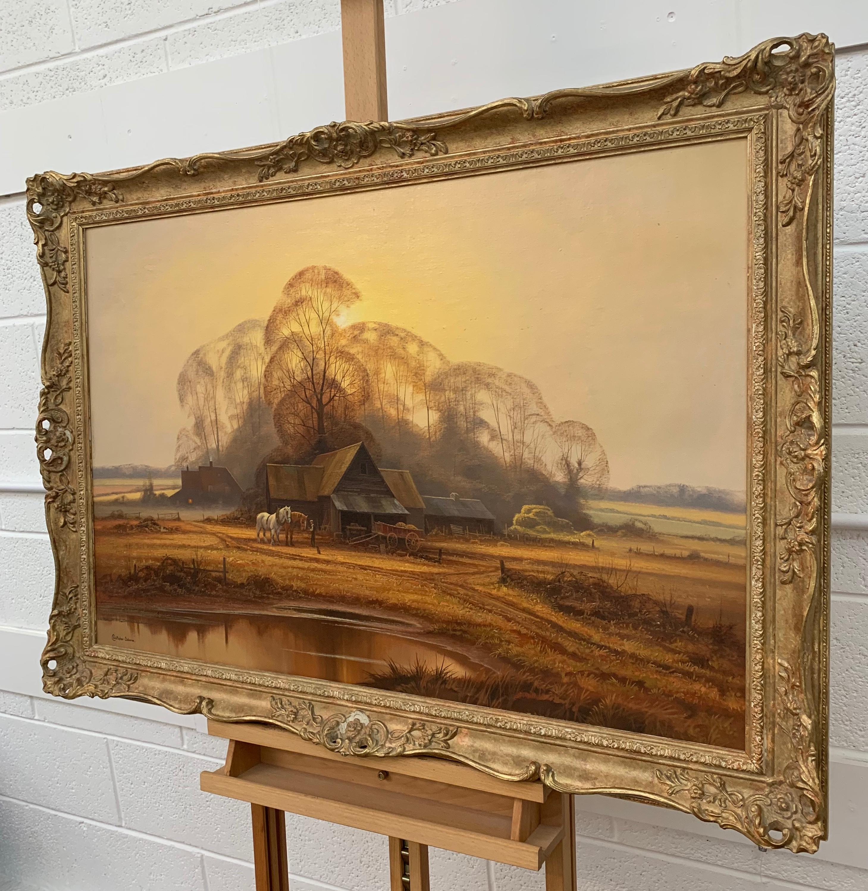 Christopher Osborne - Traditional English Farm with Horses, Fields ...