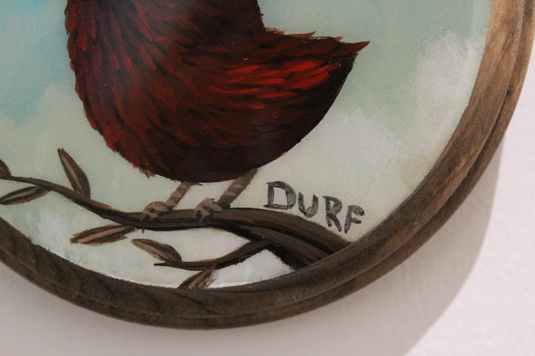 Nathan Durfee - "Mind-Blown Cardinal" original oil painting, pop ...