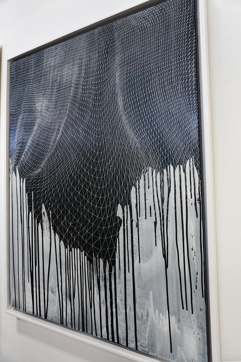 Adam Zoltowski - "Gorge" - geometric abstract painting For Sale at 1stdibs