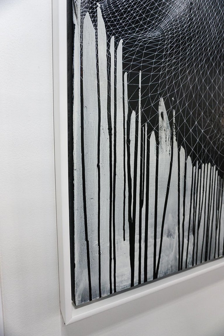 Adam Zoltowski - "Gorge" - geometric abstract painting For Sale at 1stdibs