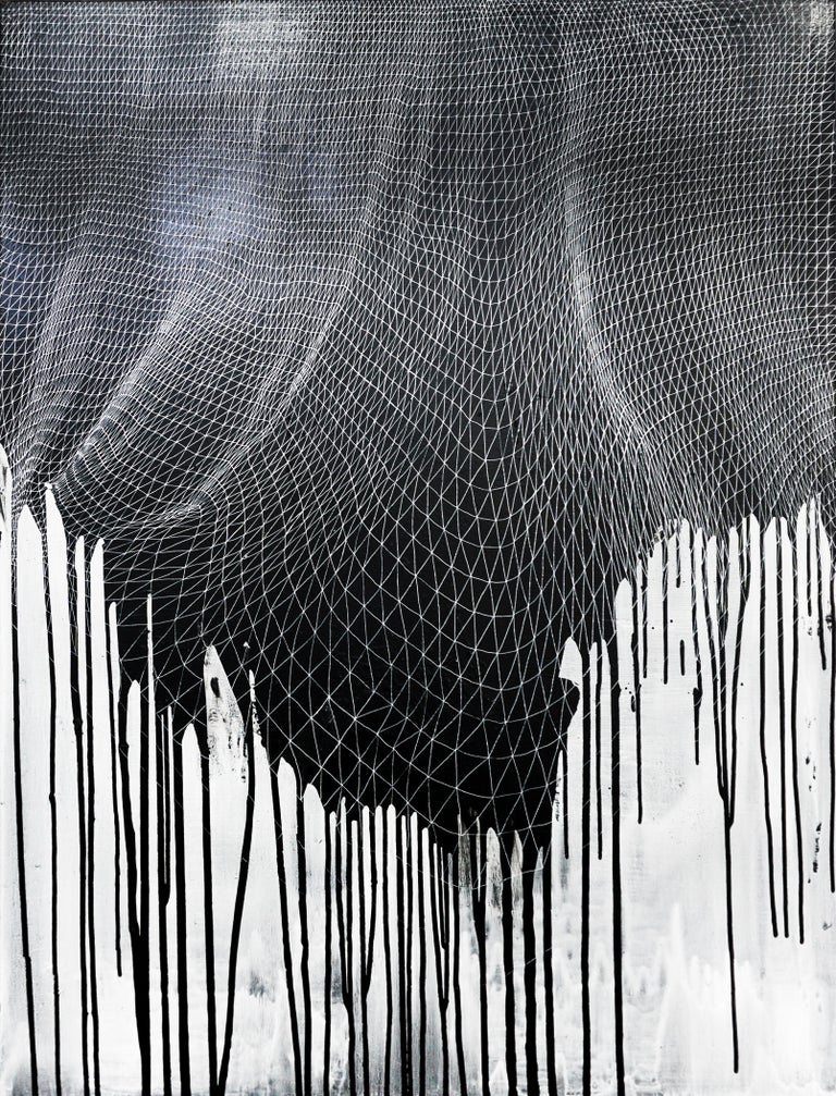 Adam Zoltowski - "Gorge" - geometric abstract painting For Sale at 1stdibs