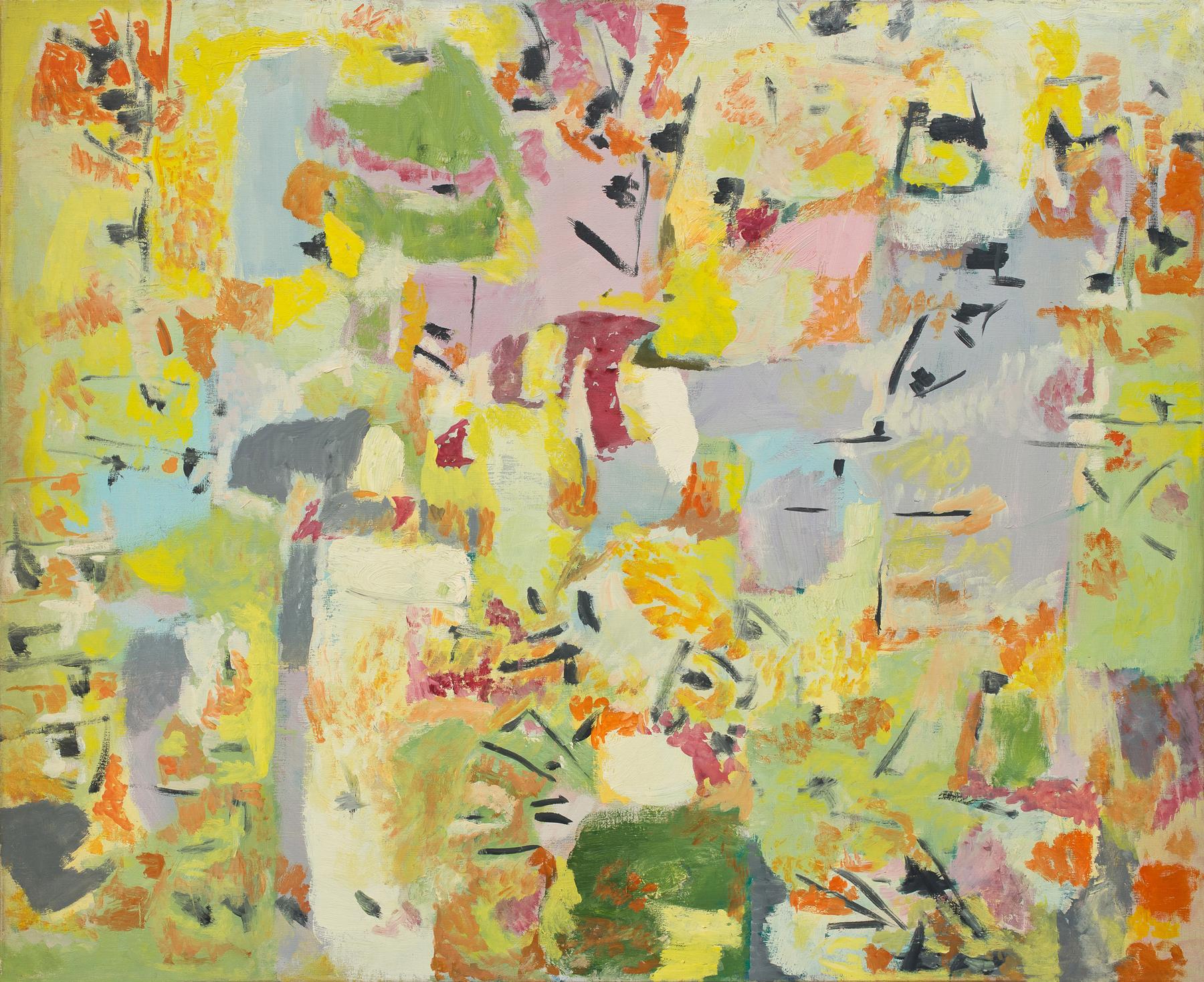 Marie Raymond - Marie Raymond - Untitled - c. 1957 - Oil on canvas For ...