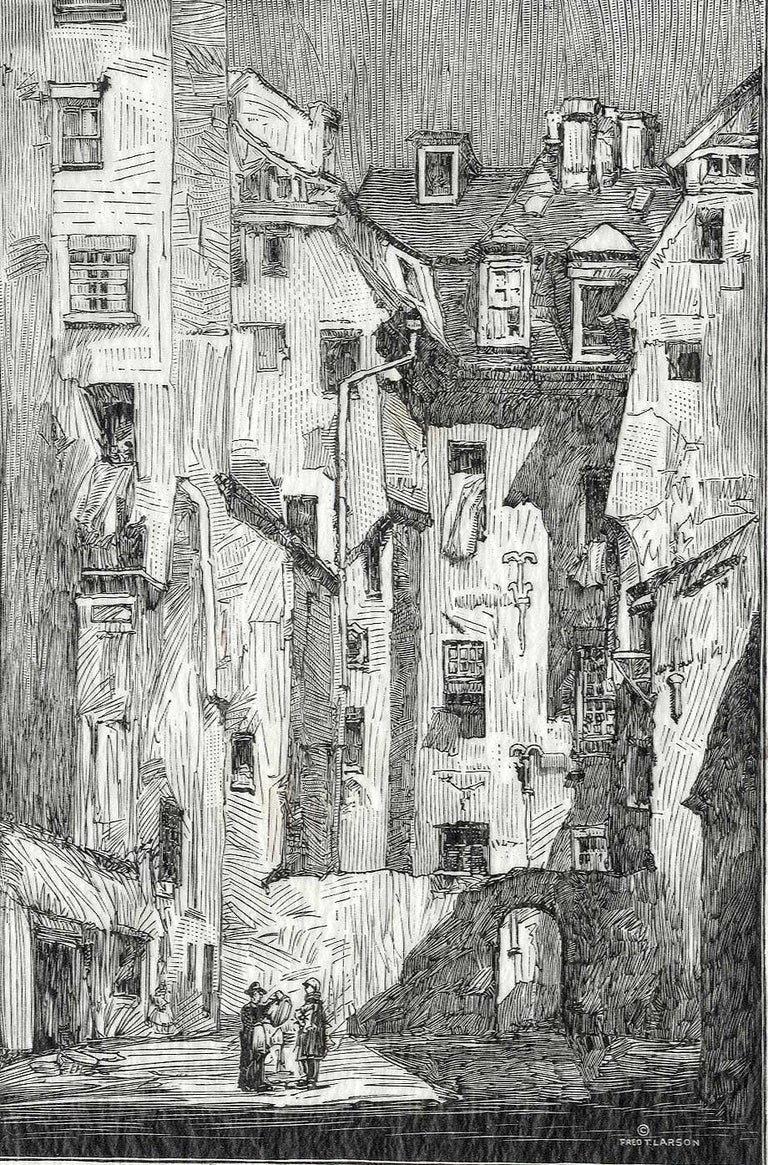 Fred Larson - Gaiety Court at 1stDibs