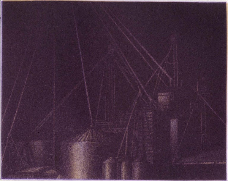 Donald Furst - 421 Nights: Reach (Silos on Highway 421) For Sale at 1stDibs