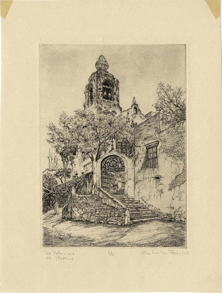 Willie Lucille Reed Rowe - La Valenciana - Old Mexico (Church of the ...