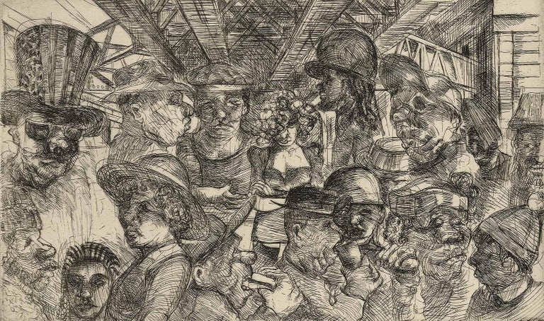 Richard Gilbert - The Loop II (the artist's memories of days at Chicago ...