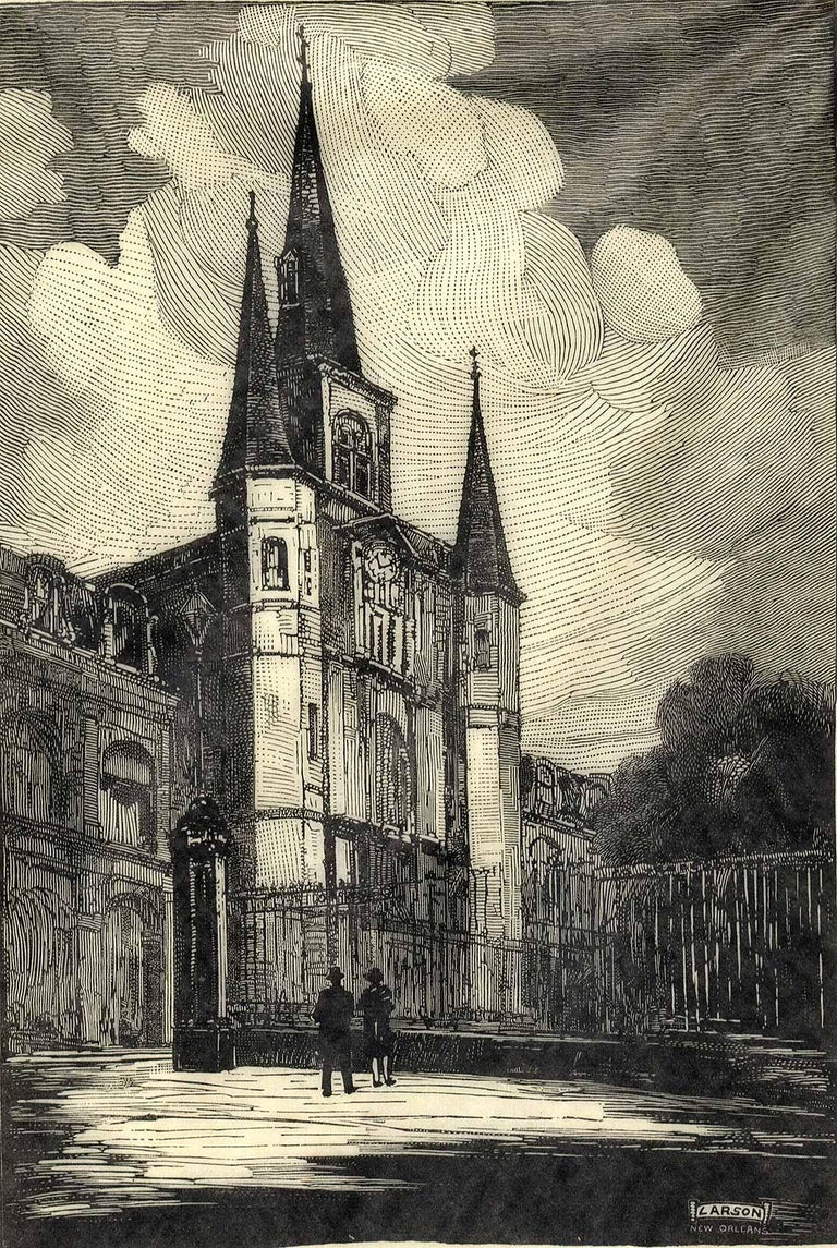 Fred Larson - St. Louis Cathedral (near Jackson Square in New Orleans ...