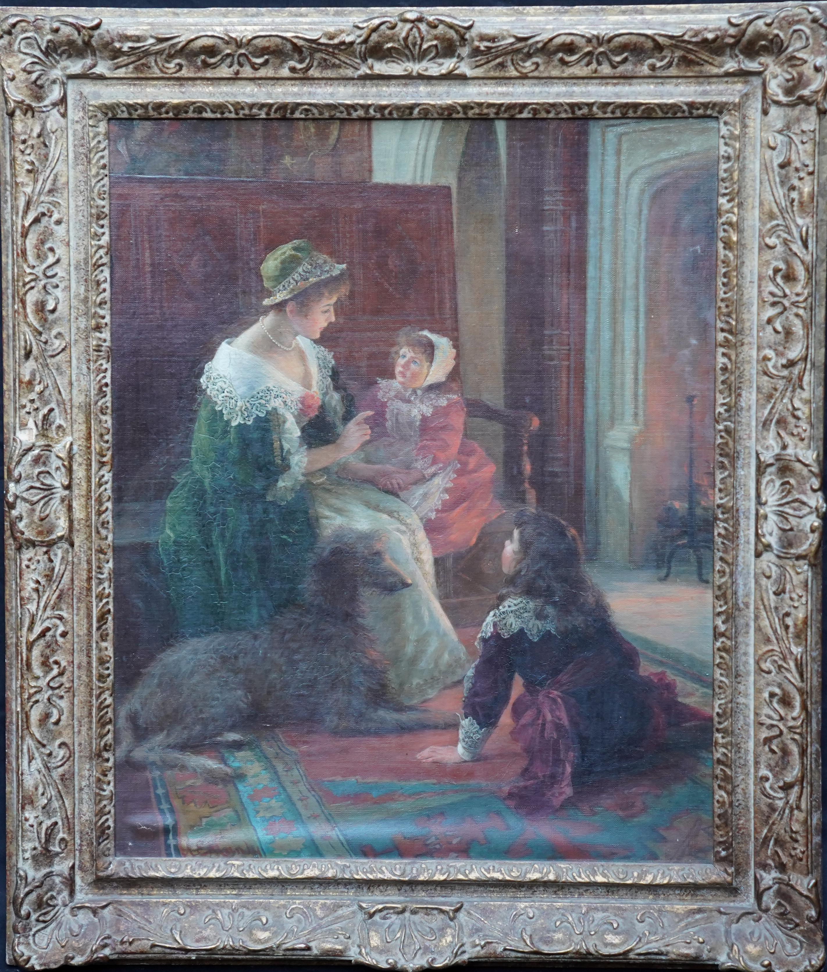 Early 1900s Paintings - 408 For Sale at 1stdibs