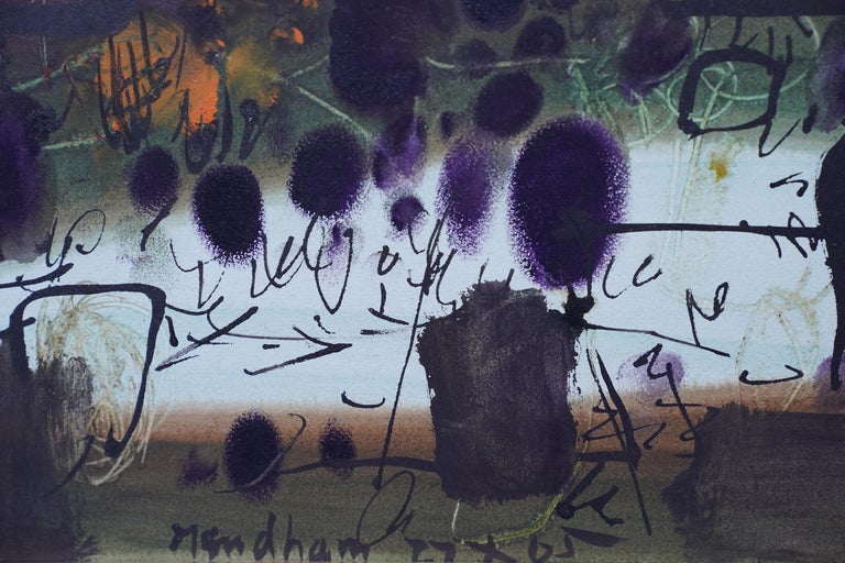 John Piper - Abstract Landscape - Mendham Suffolk 1965 - British ...