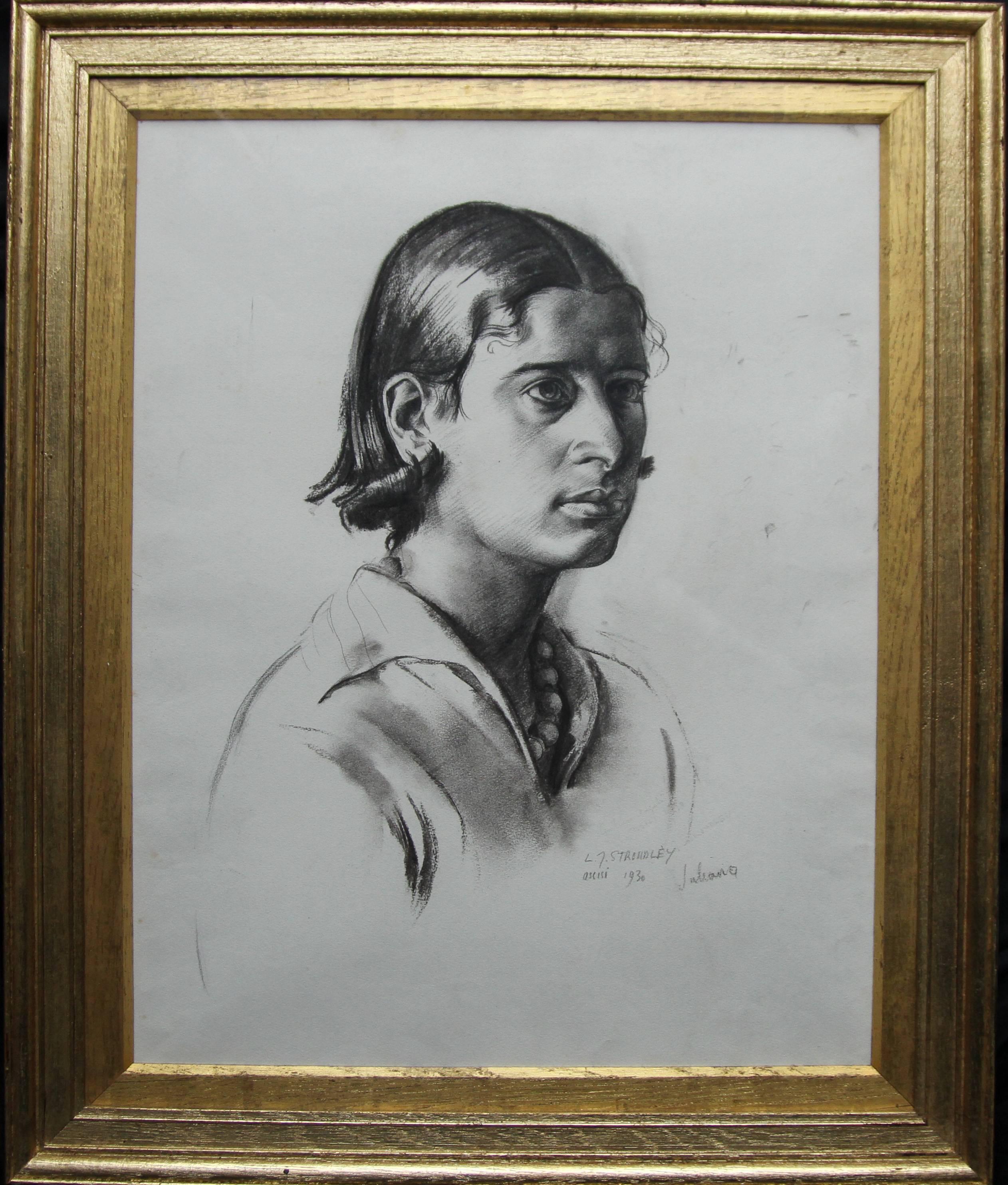 James Stroudley - Portrait of Adriane Madami For Sale at 1stDibs