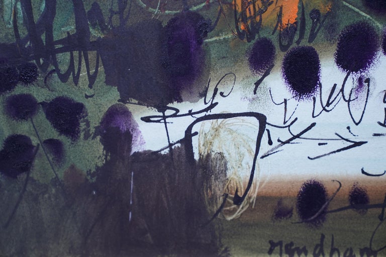 John Piper - Abstract Landscape - Mendham Suffolk 1965 - British ...