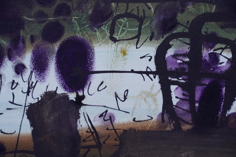 John Piper - Abstract Landscape - Mendham Suffolk 1965 - British ...