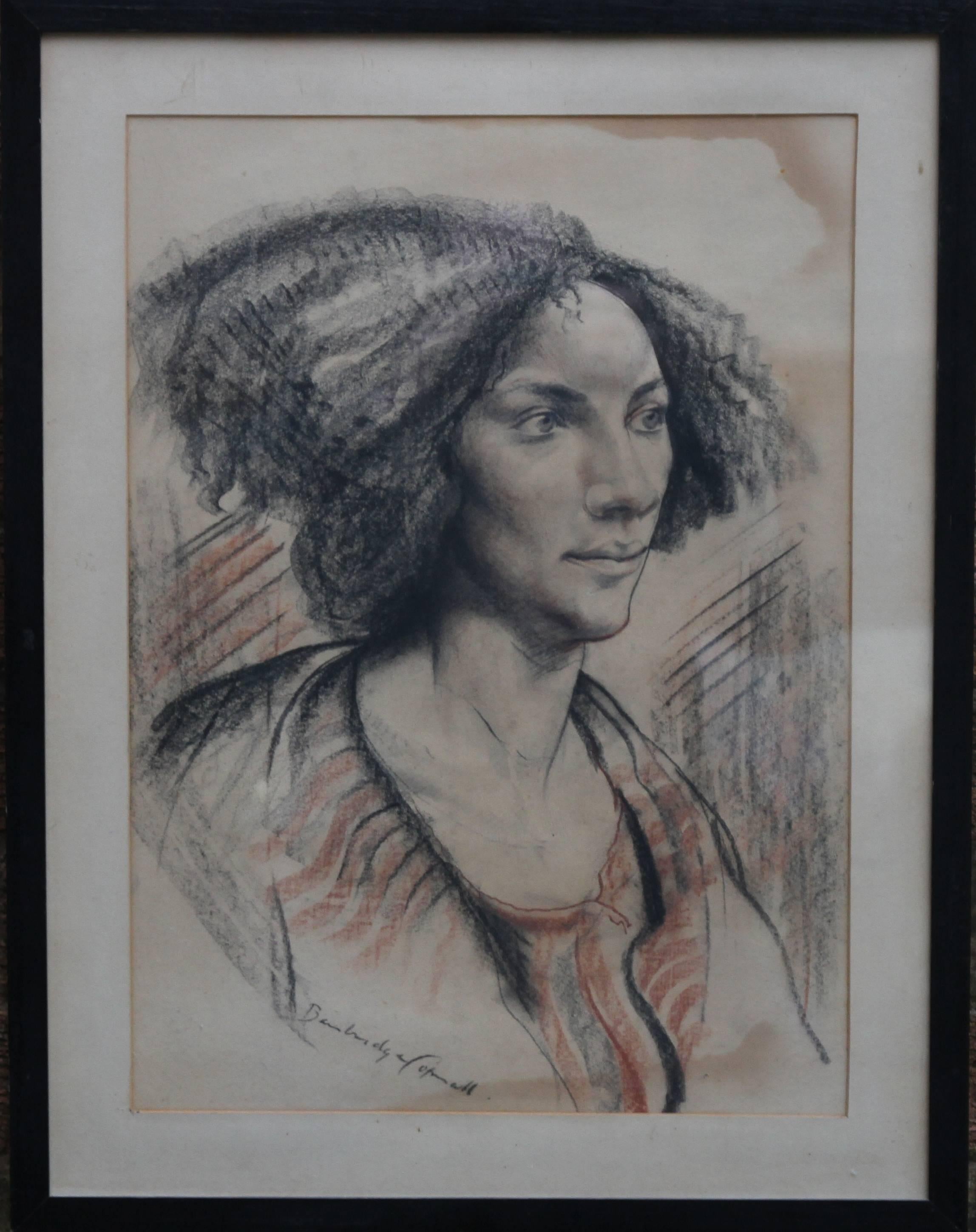 Antique Chalk Portraits - For Sale on 1stDibs