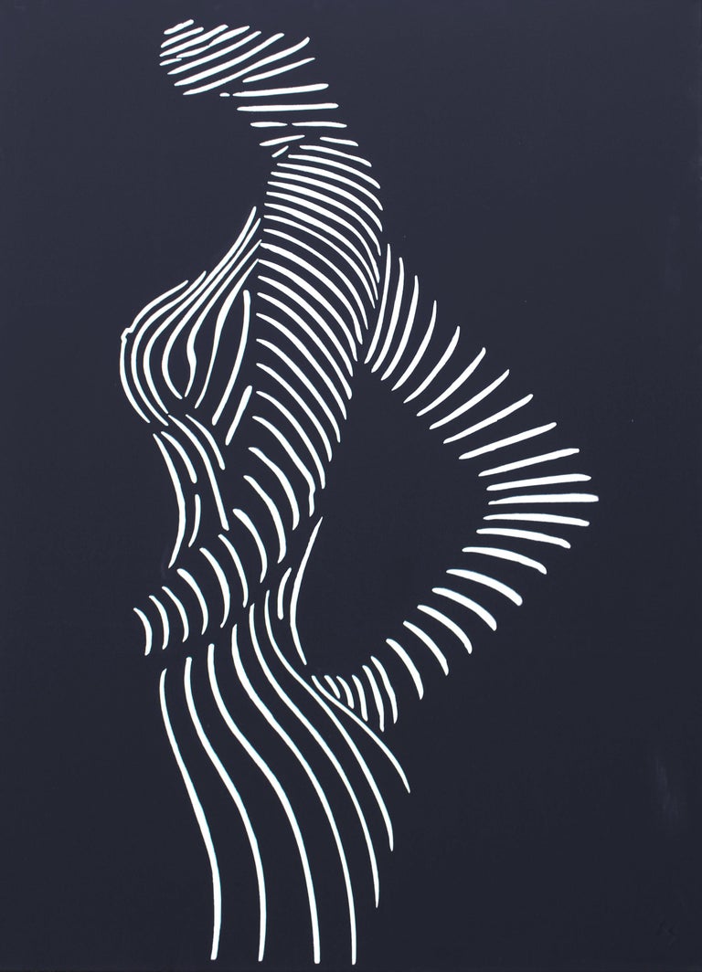Ann Generlich La Femme Nue Noir Ii For Sale At 1stdibs