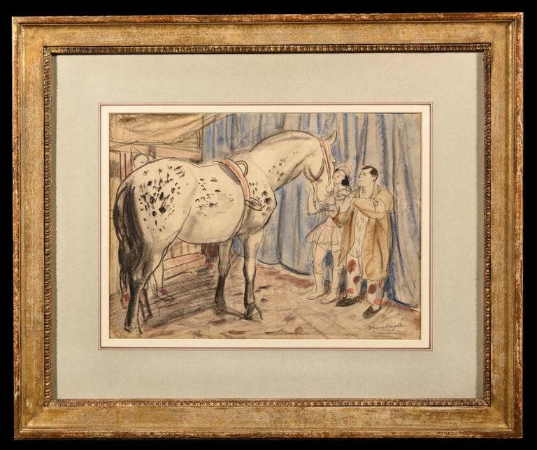 Dame Laura Knight - The Circus Horse For Sale at 1stDibs